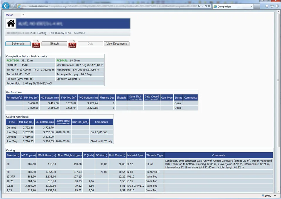 Cdim - Well Schematics on the Web - CSD